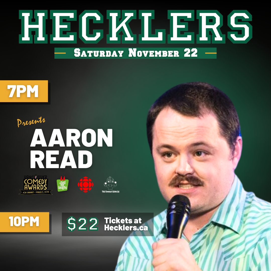 Hecklers Presents: Aaron Read · Jump Comedy